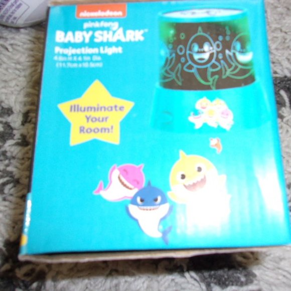 Pink Fong | Toys | Nickelodeon Pinkfong Baby Shark Blue Projection ...